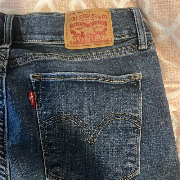 Levi's | Jeans | Levis Blue Jeans With Classic Denim Texture And ...